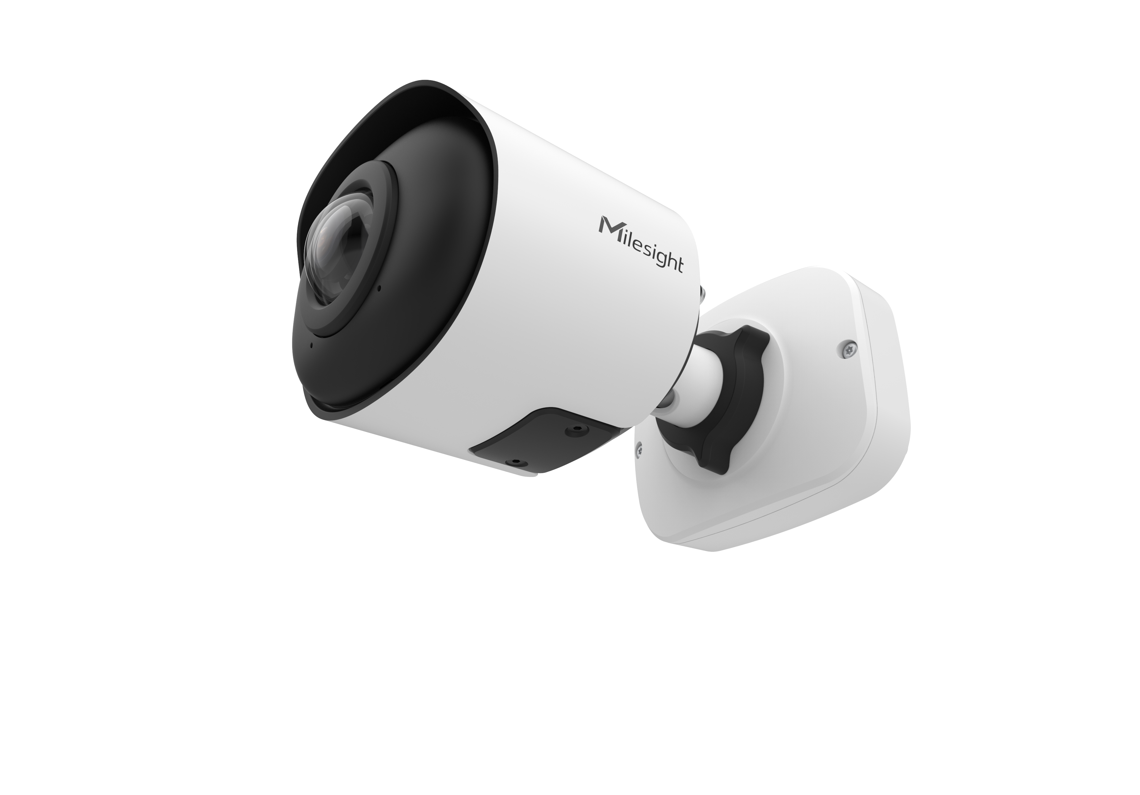 Milesight - MS-C8165-PA/W, AI 180° Panoramic Mini Bullet Network Camera ...